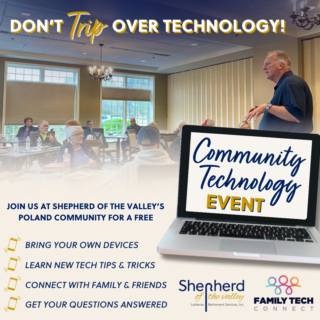 Community Tech Event at SOV Liberty - Shepherd of the Valley
