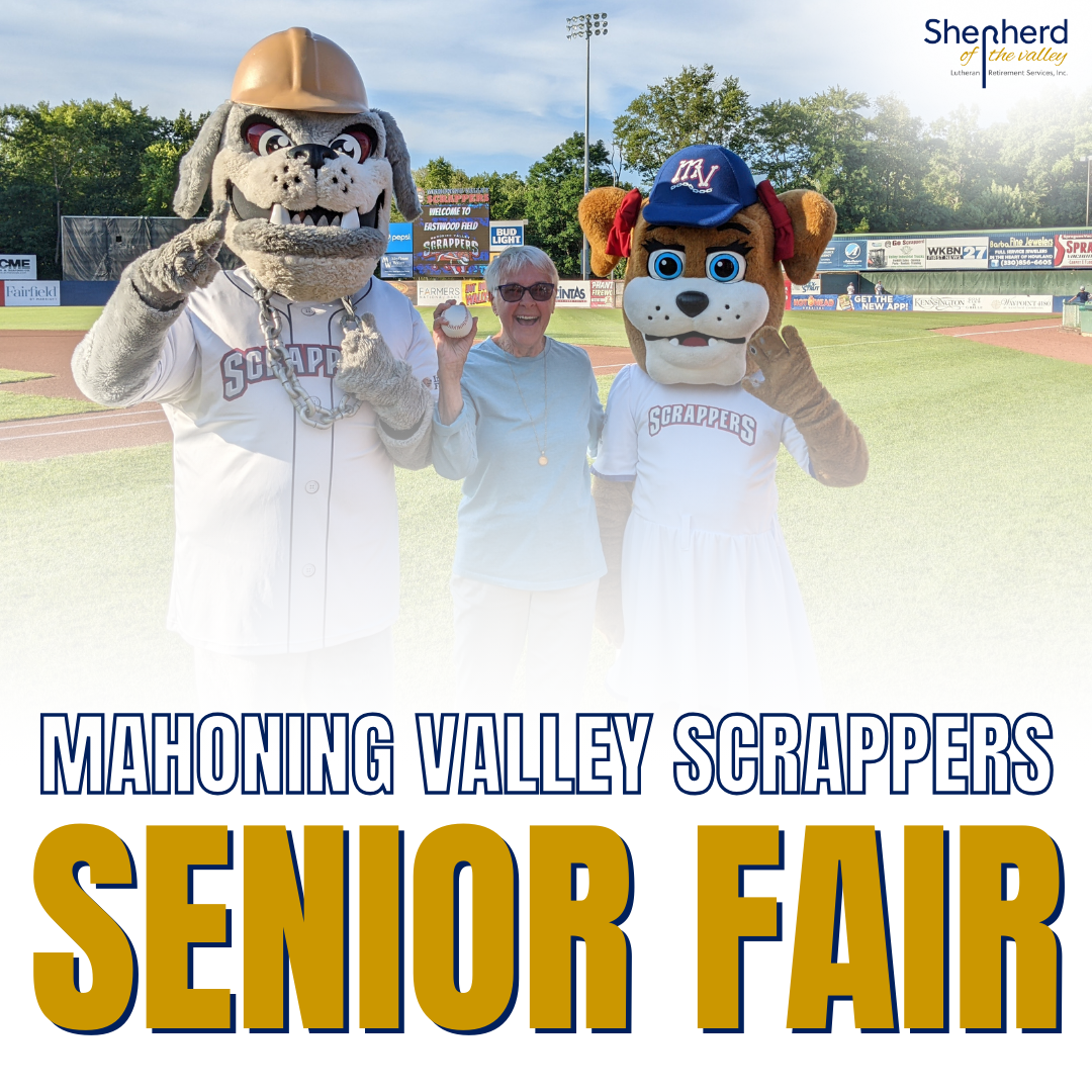 Mahoning Valley Scrappers Senior Fair - Shepherd of the Valley